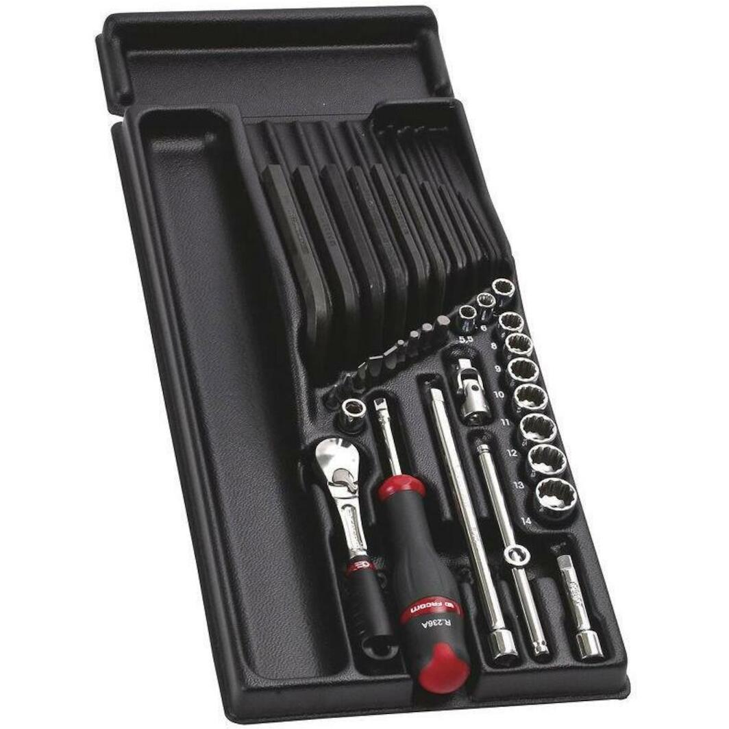 FACOM MOD.RL112 module hand socket set 1/4" | Klium