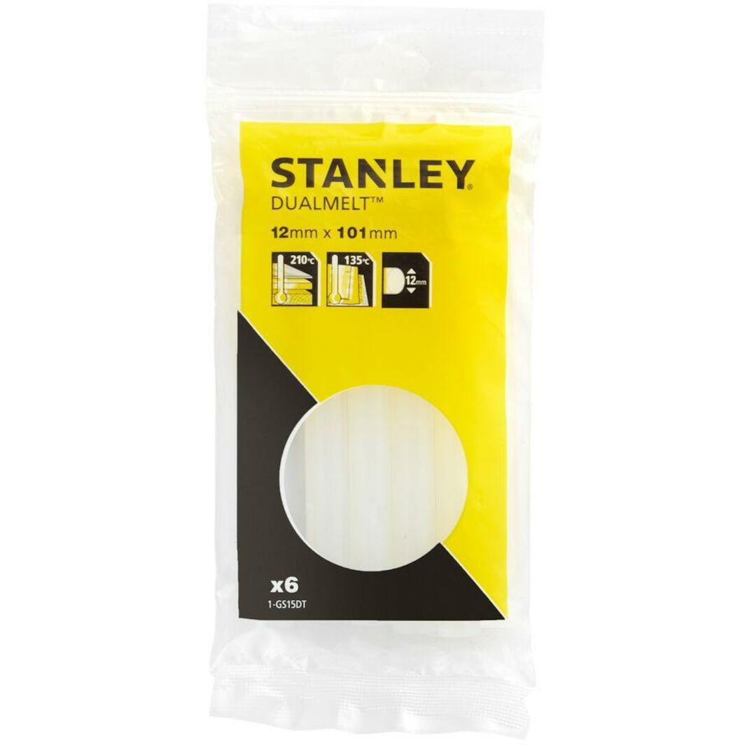 STANLEY 1-GS15DT glue stick 11.5mm x 100mm - 6 pieces | Klium