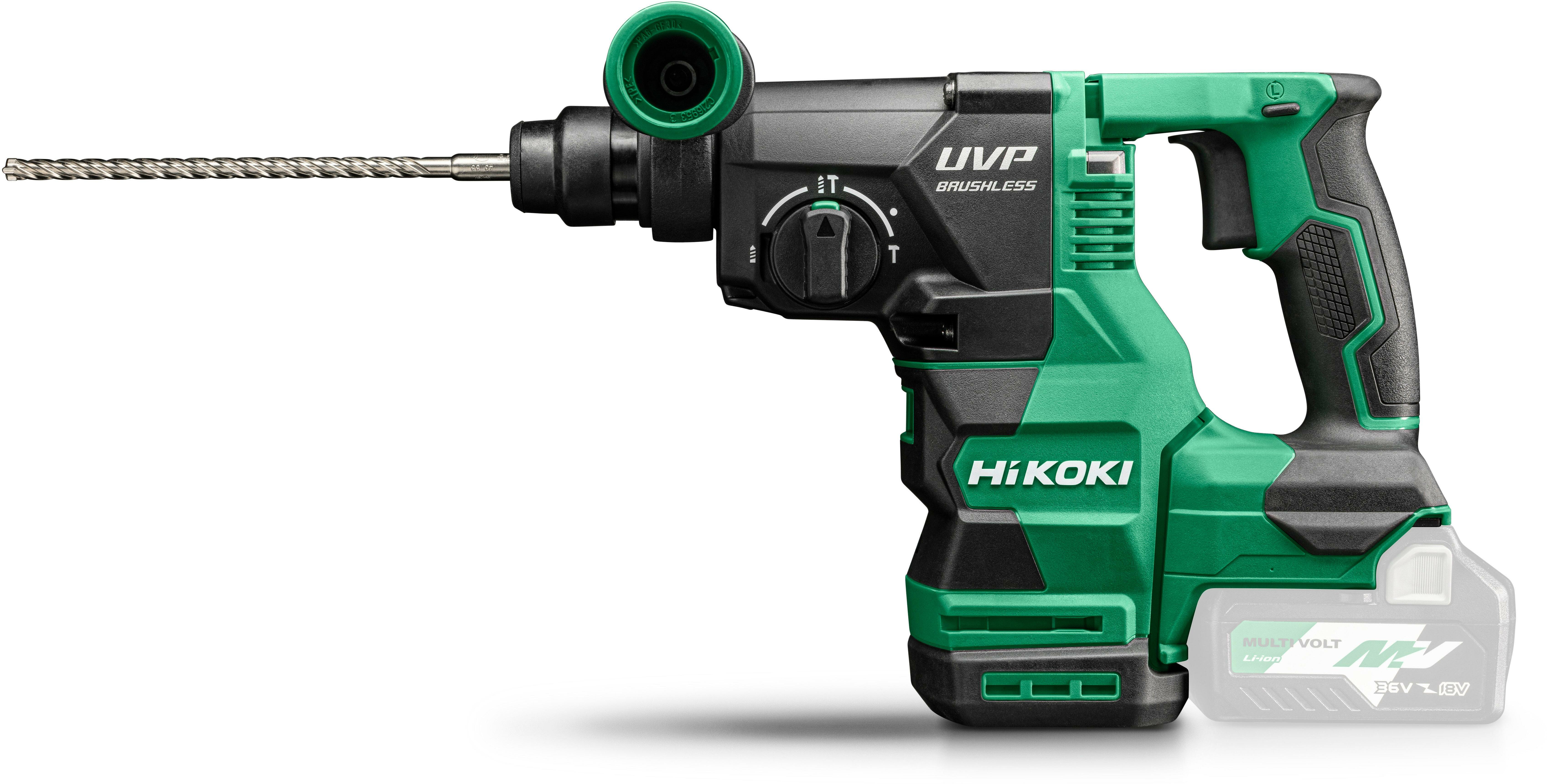 HIKOKI DH3628DAW2Z 36V cordless combi hammer SDS-Plus in HSC II (without battery and charger ...
