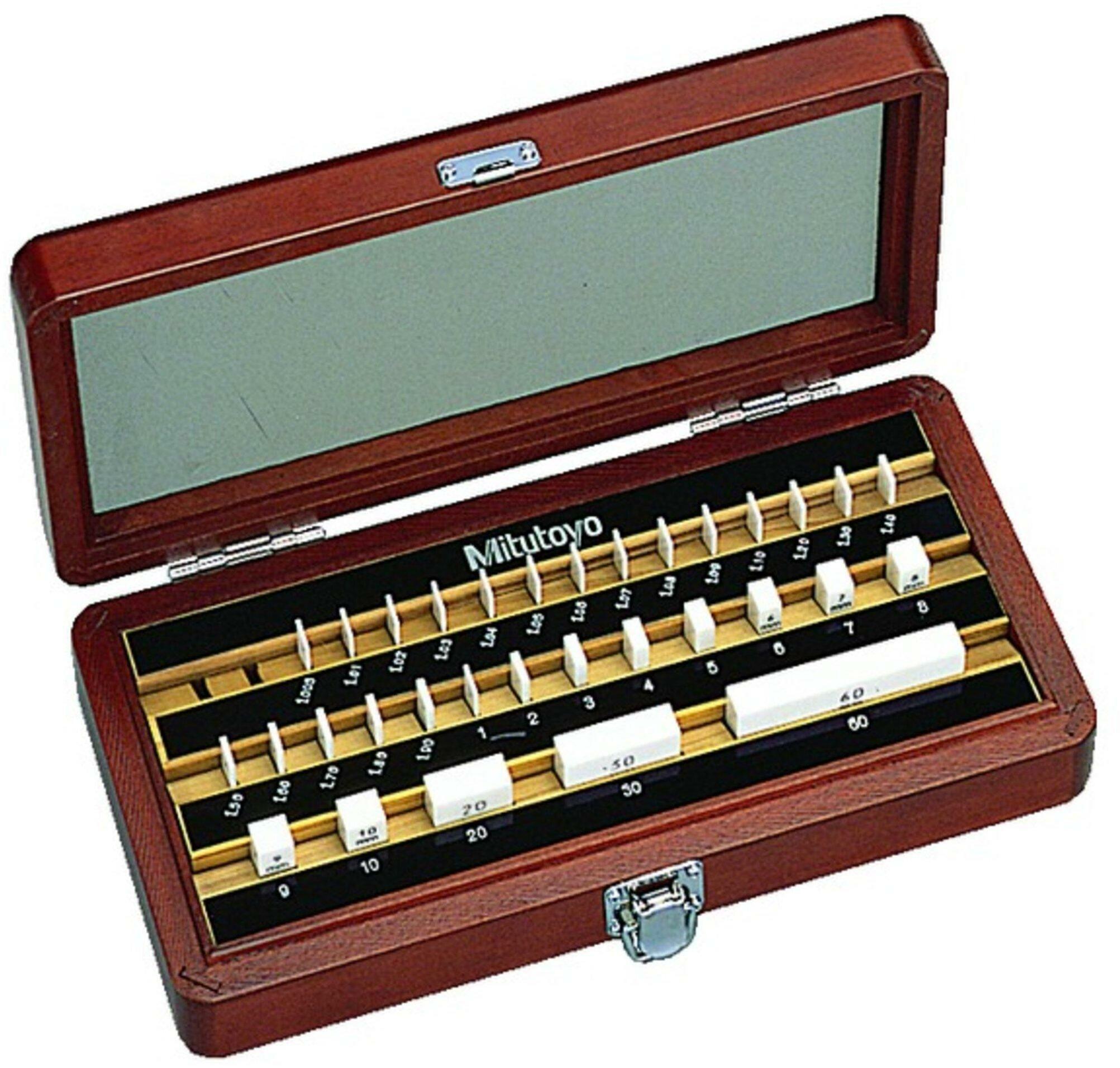 MITUTOYO 516-367-10 end mat set with inspection certificate, class 1 ...