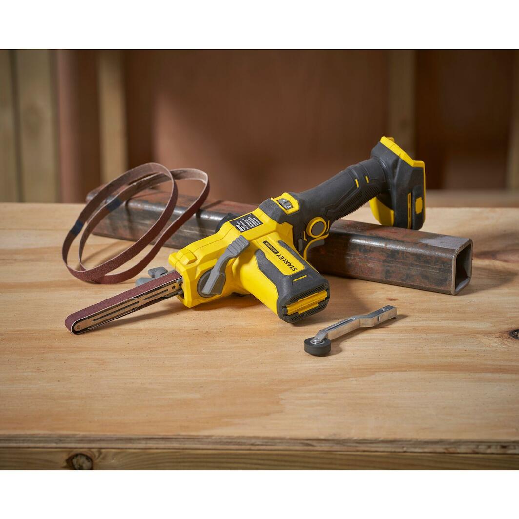 STANLEY FATMAX SFMCE210B-XJ V20 Ponceuse à bande sans fil 18V 13x457mm ...