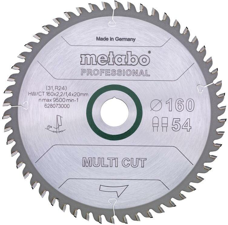 METABO 628293000 saw blade "multi cut - professional", 165x20 Z54 FZ/TZ ...