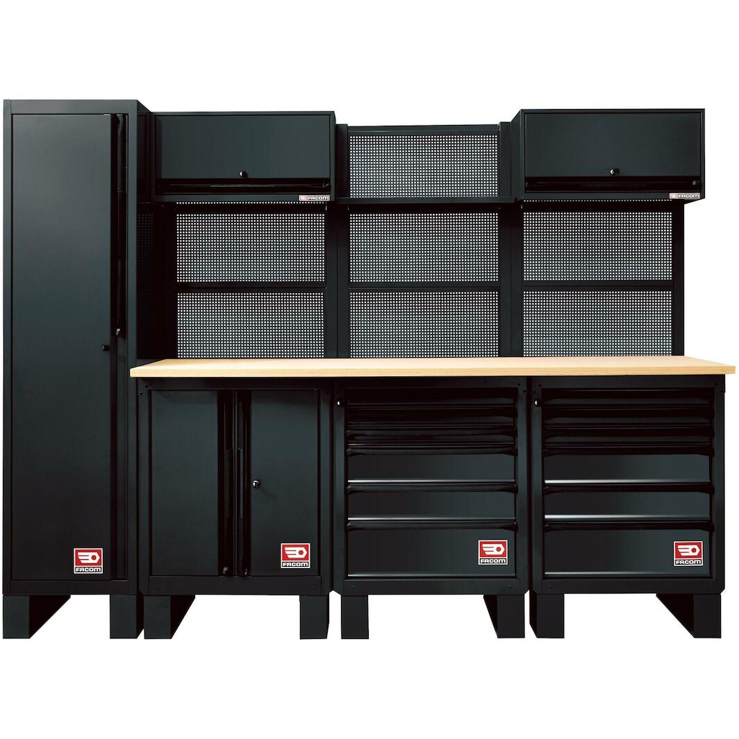 FACOM RWS-6BS Roll Workshop System setup 6 black | Klium