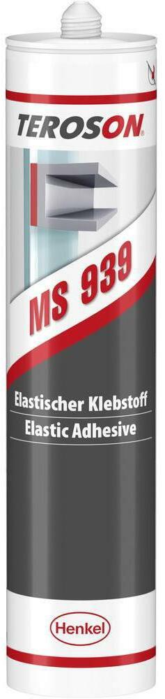 TEROSON TEROSTAT MS 939 elastomer adhesive white (290 ml standard tube ...