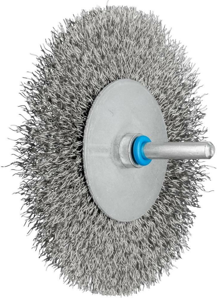 PFERD 10010/6 INOX 0,30 POS round brush unturned RBU Ø 100 x 10 mm pin ...