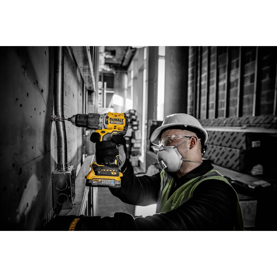 DEWALT DCD805E2T-QW 18V XR compact cordless hammer drill in TSTAK(2x 1 ...