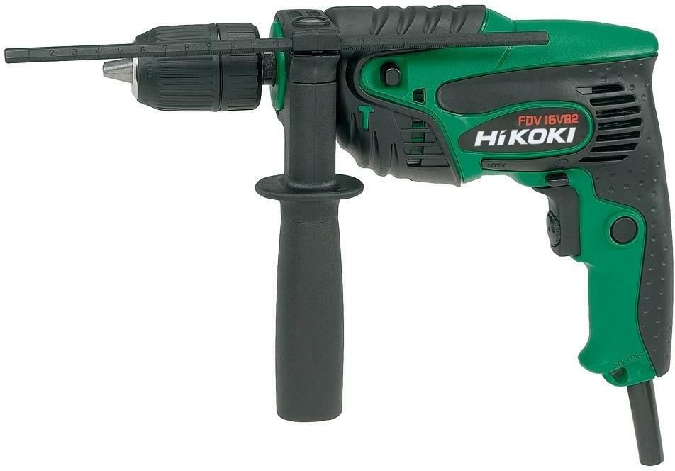 HIKOKI FDV16VB2U3Z impact drill 230V - 550 W - 9,6 Nm in plastic case ...