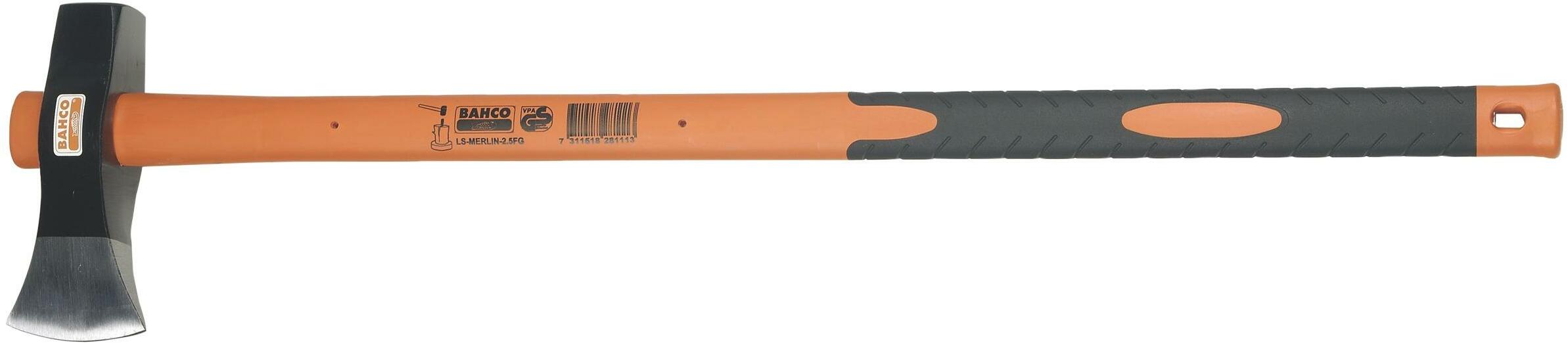 BAHCO MES-3.0-900 Splitting axe with ash handle and one flattened ...