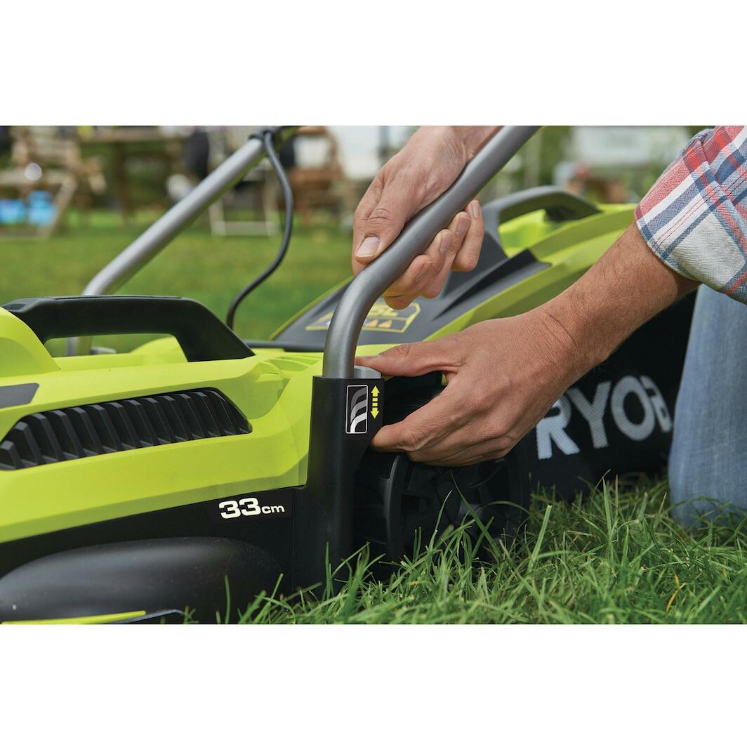 RYOBI RLM13E33S electric lawnmower 33cm 1300 W - 5133002343 | Klium