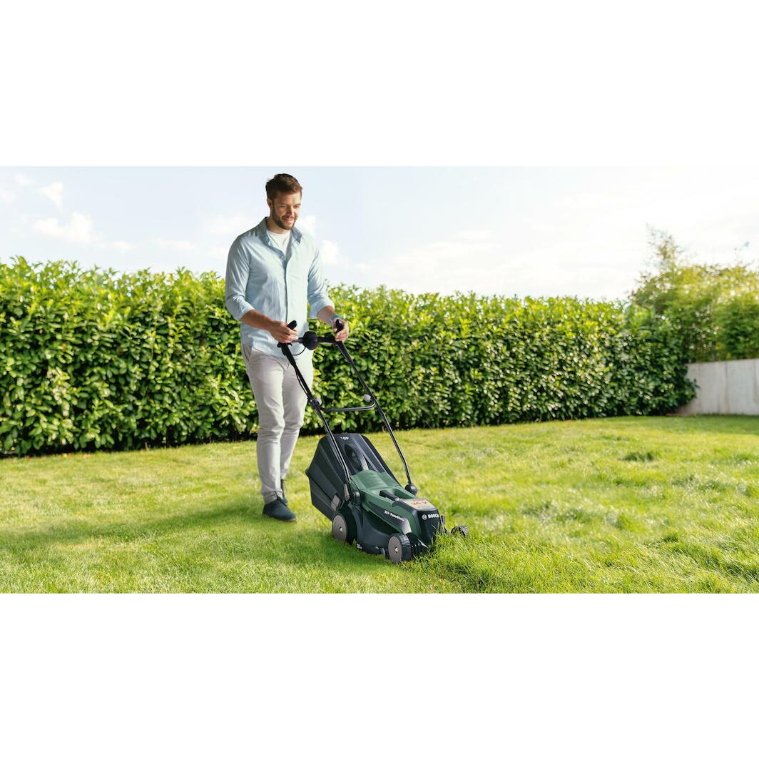 BOSCH ARM 3400 lawnmower 1300 W with 40-litre collection box, cutting width 34 cm - 06008A6103 ...