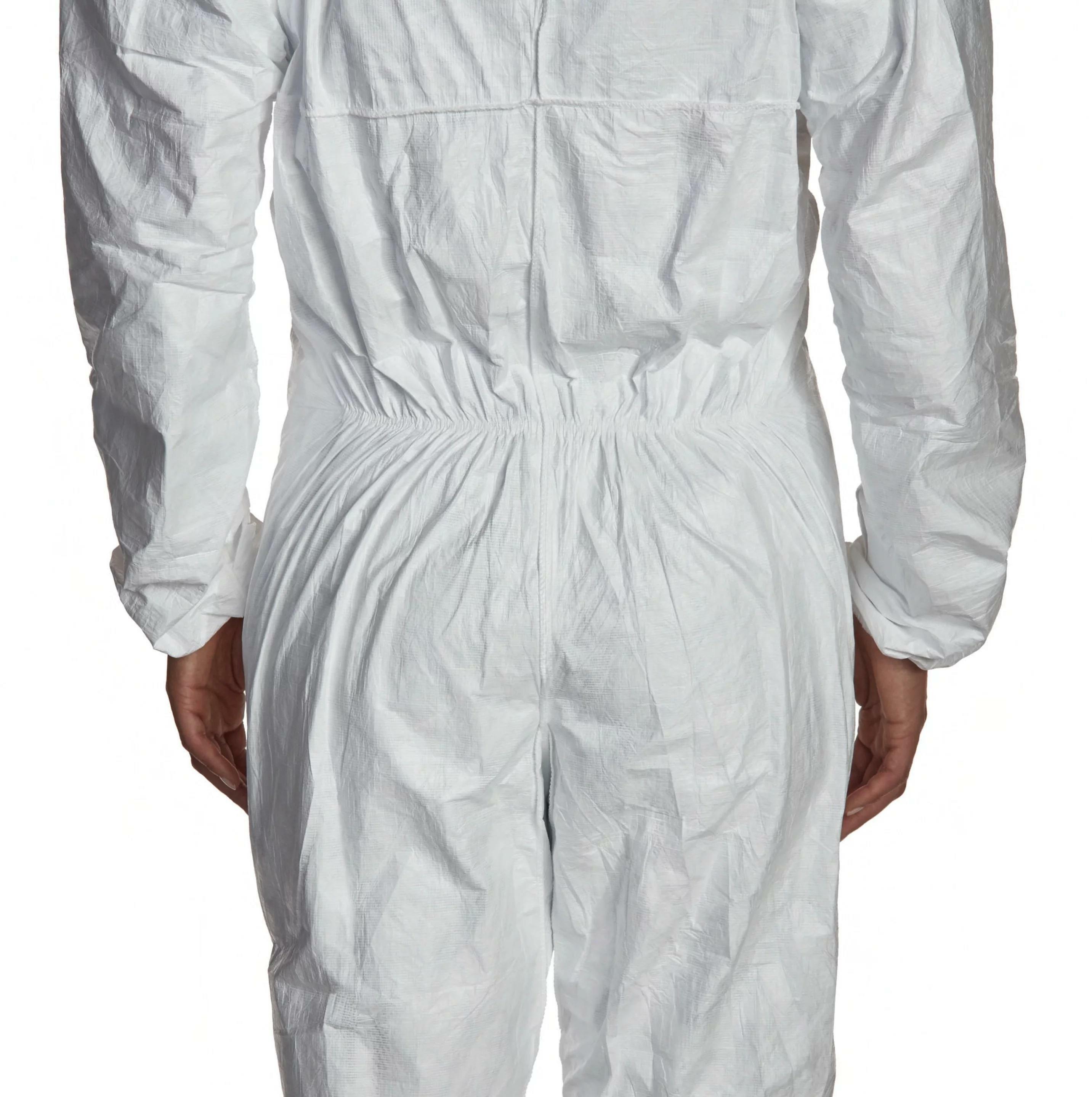 TYVEK 500 AV TY198S work coverall with hood white | Klium