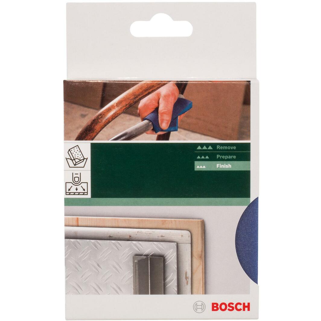 BOSCH 2609256351 contour sanding pad super fine 97x120x12 (2 pcs.) | Klium