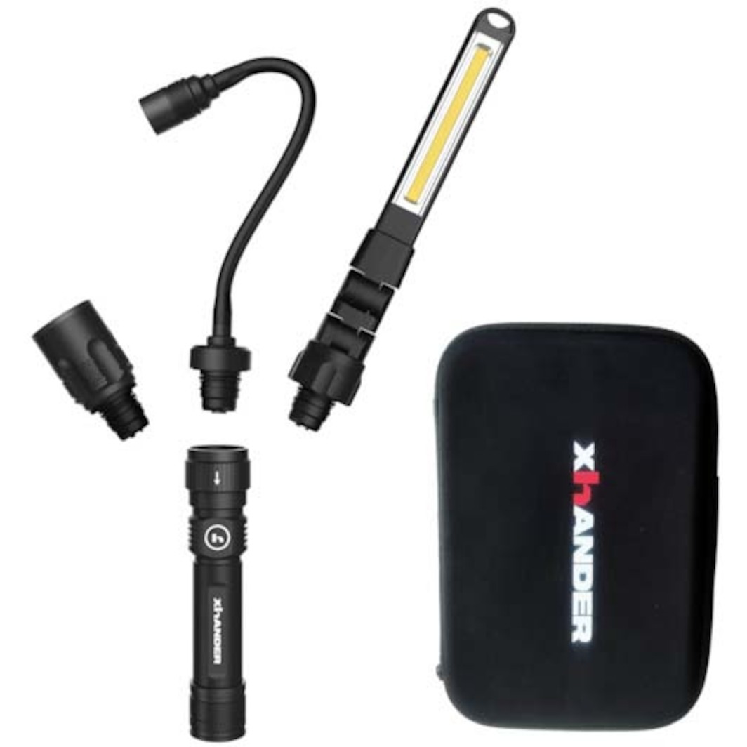 XHANDER 71694712 LED rechargeable 3-in-1 hand lamp 1000 lumens | Klium