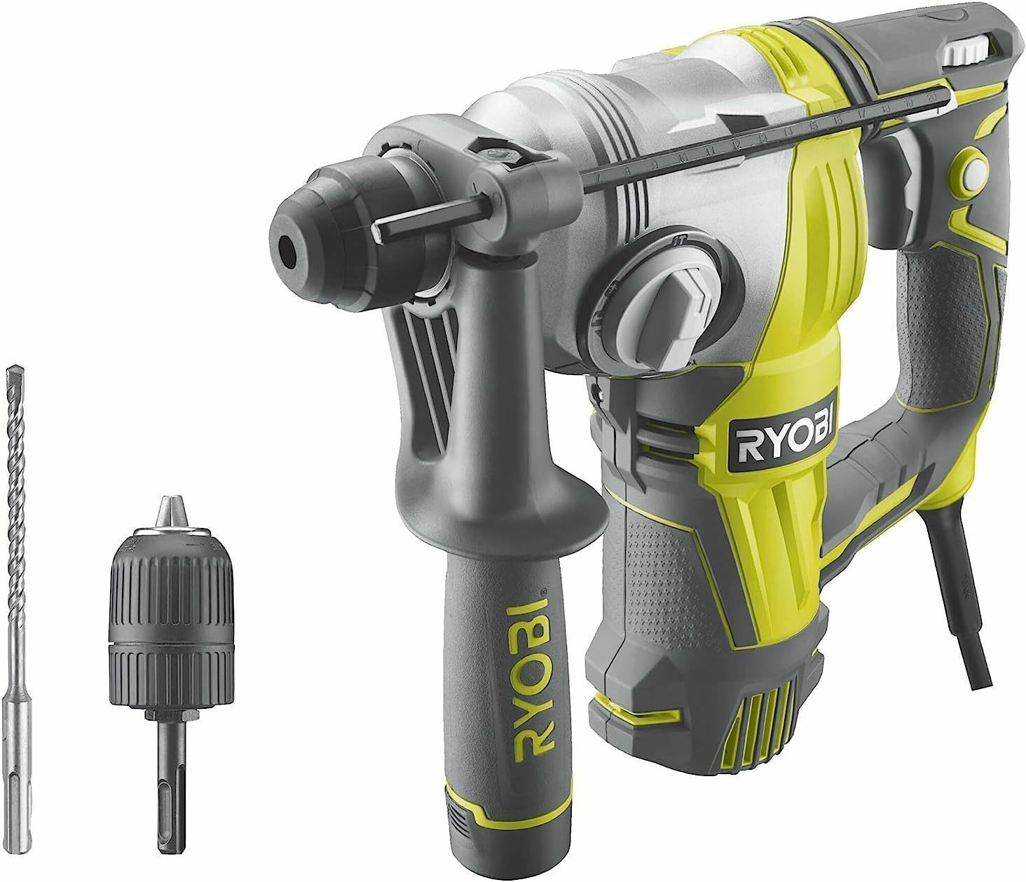 RYOBI RSDS800-KC combi hammer with SDS-Plus 800W in case - 5133004440 ...