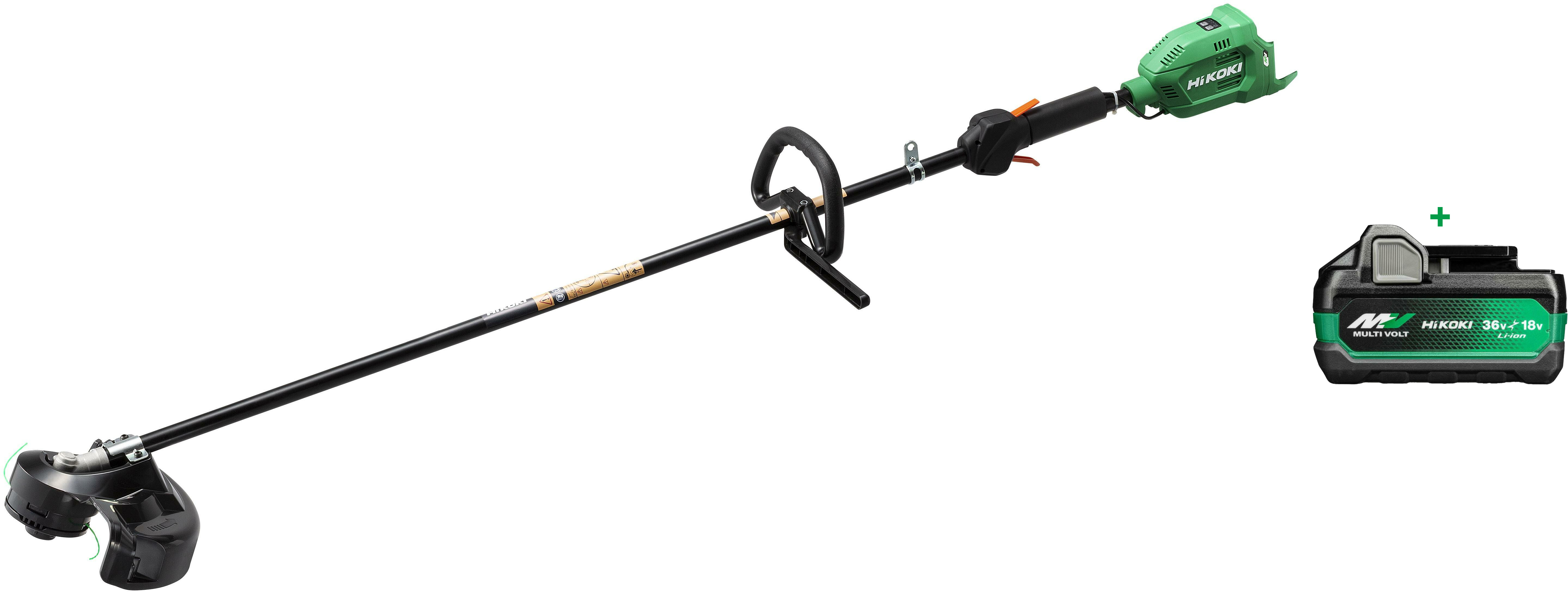 HIKOKI CG36DBW4Z 36V MultiVolt cordless grass trimmer with D-handle in ...