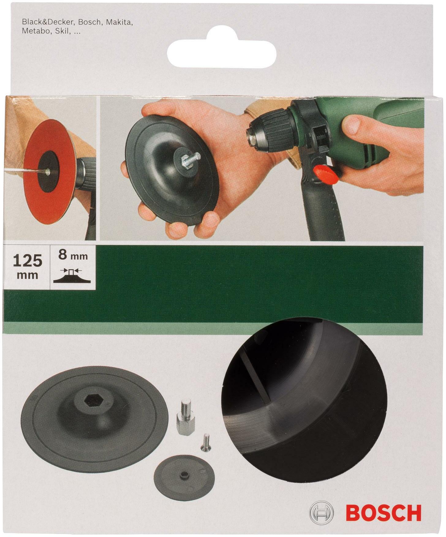 BOSCH 2609256281 backing pad for drills 125 mm clamping system | Klium