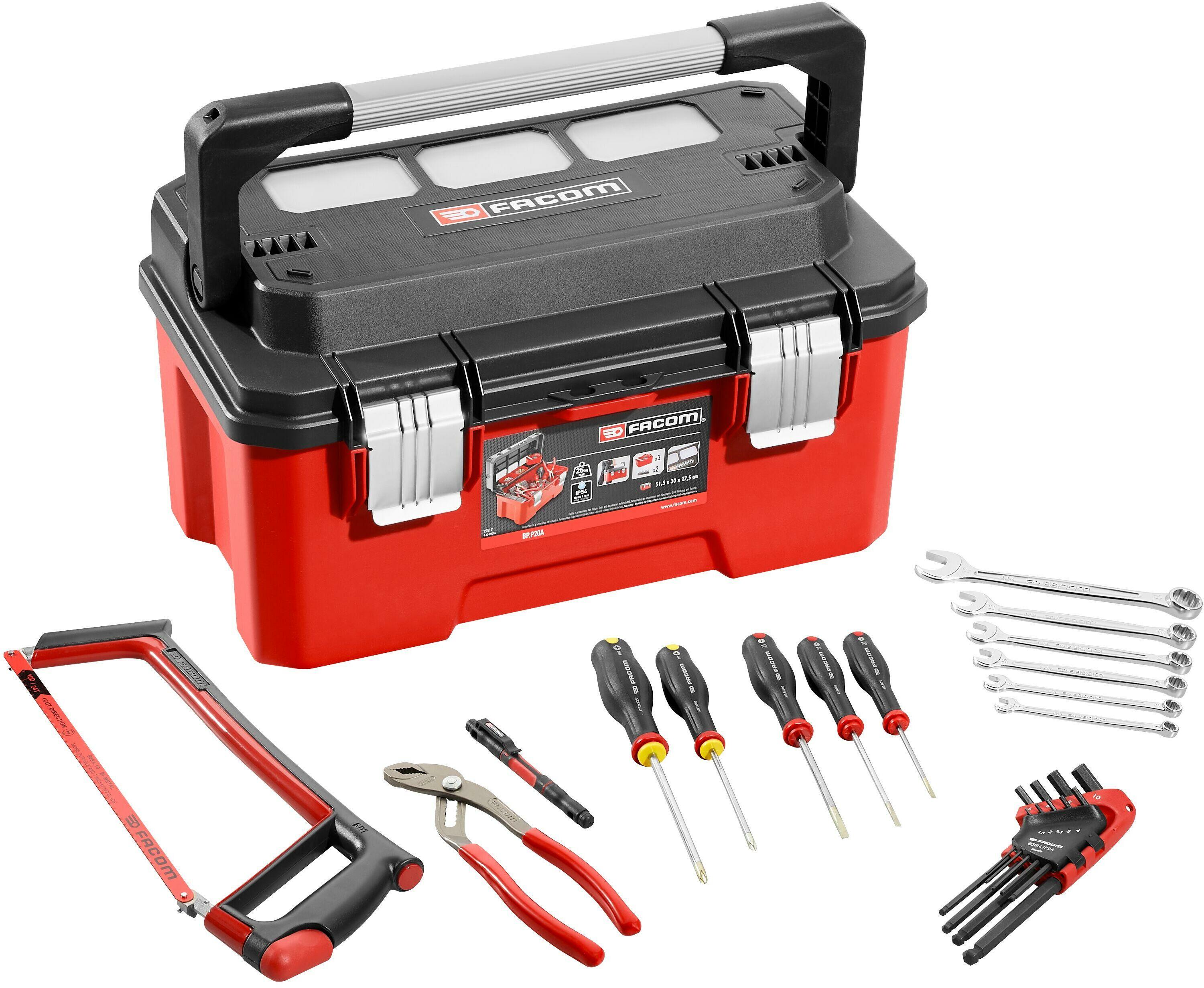 FACOM BP.P20ACM1PB tool set in toolbox 22-piece | Klium