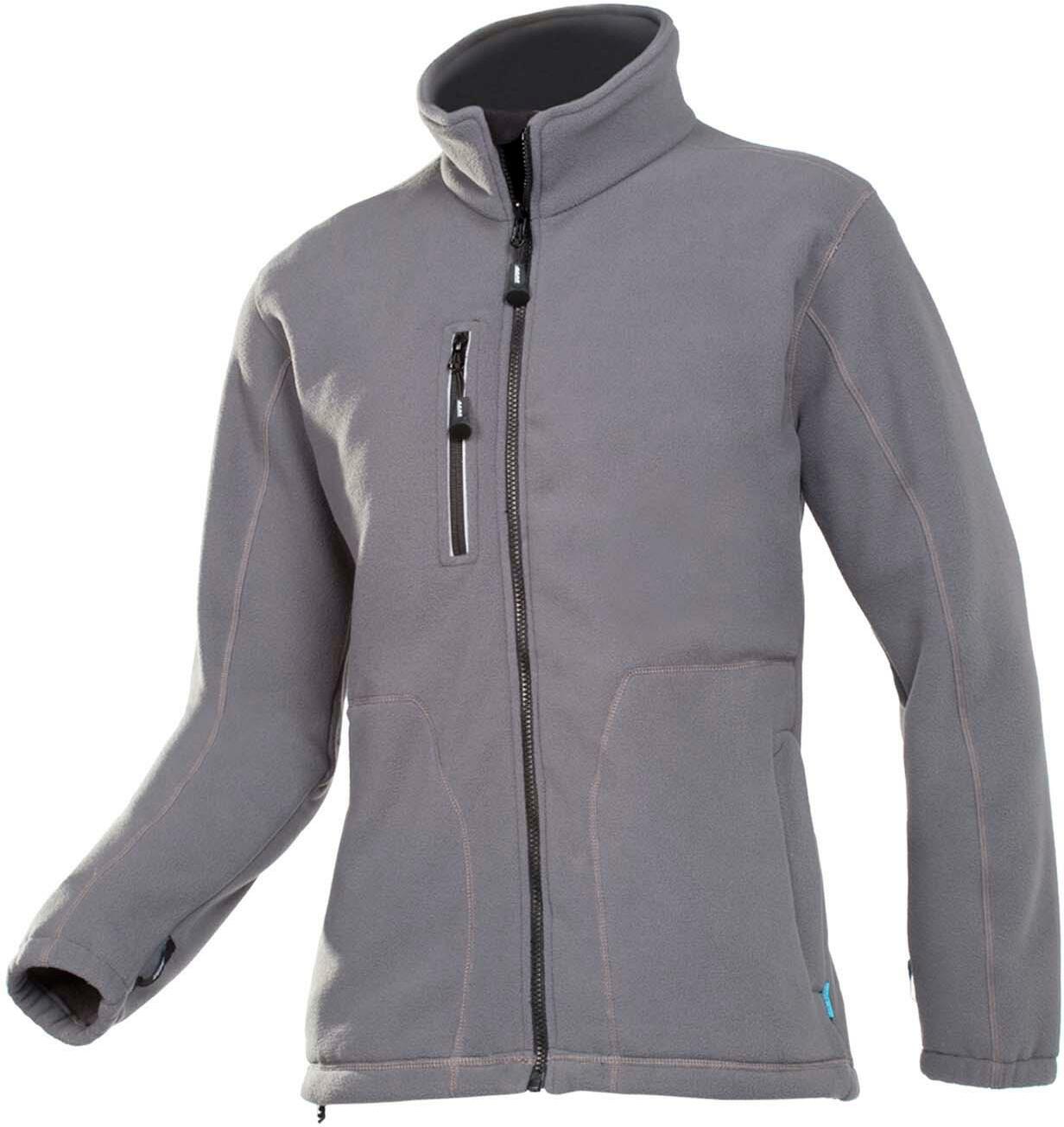 SIOEN MERIDA fleece jacket grey - 612ZA2T01M44S | Klium
