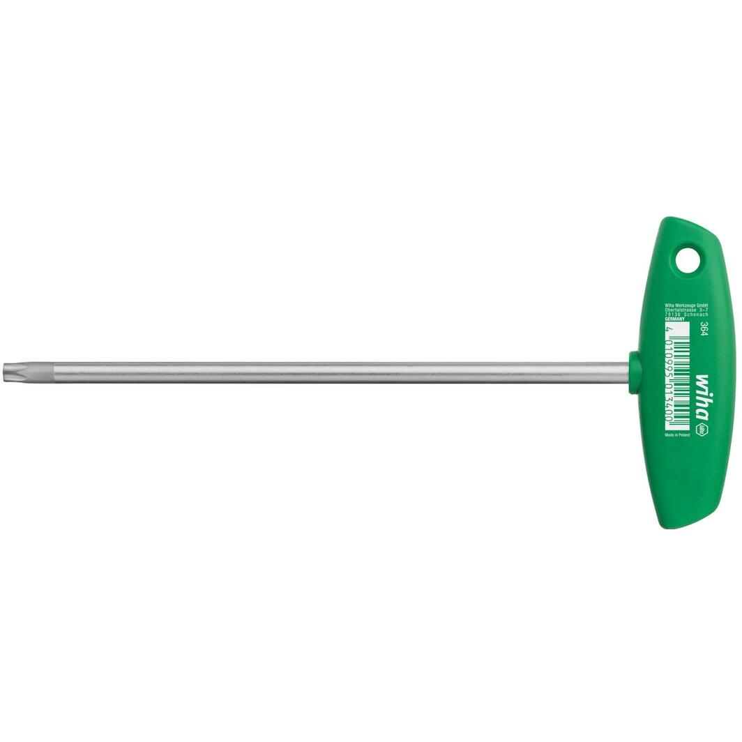 WIHA 364010100 socket spanner with transverse handle Torx matt chrome ...