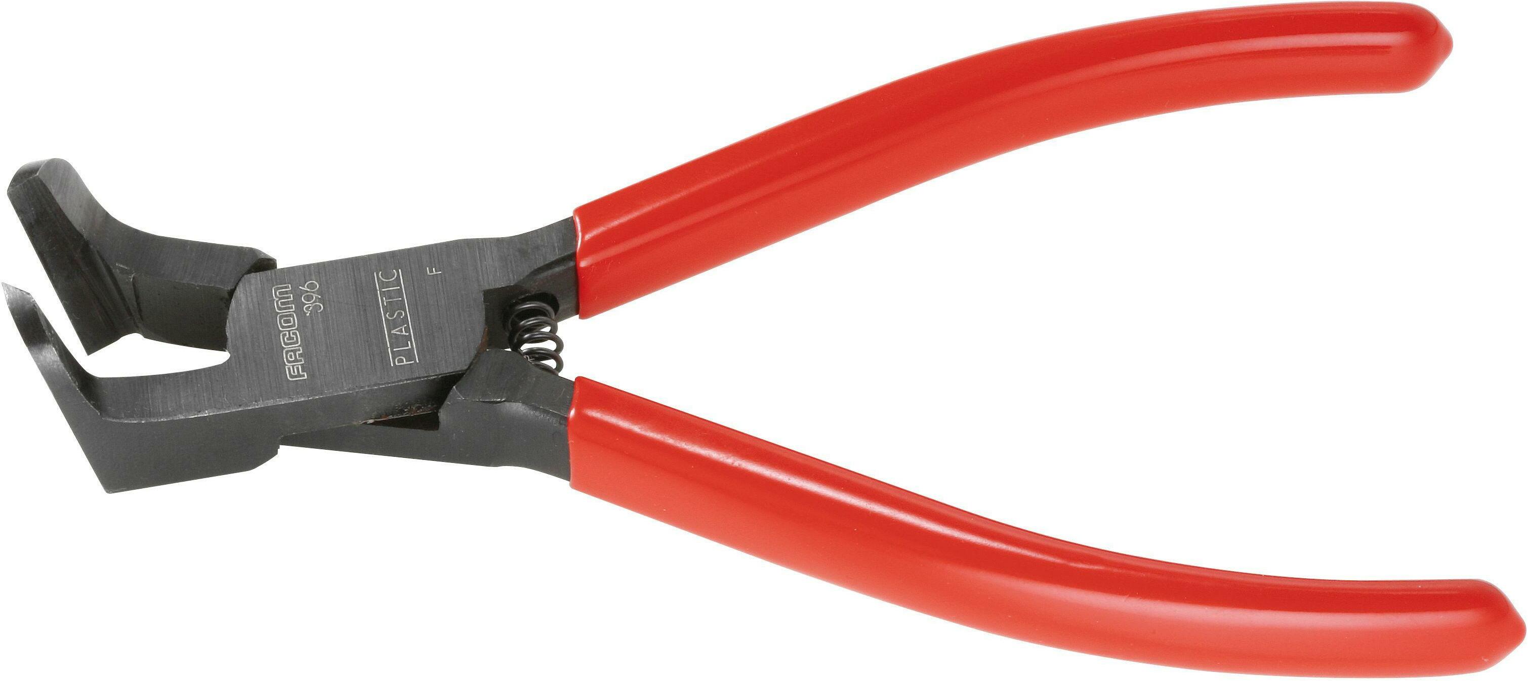 FACOM 396 side cutter 75° curved for plastic | Klium