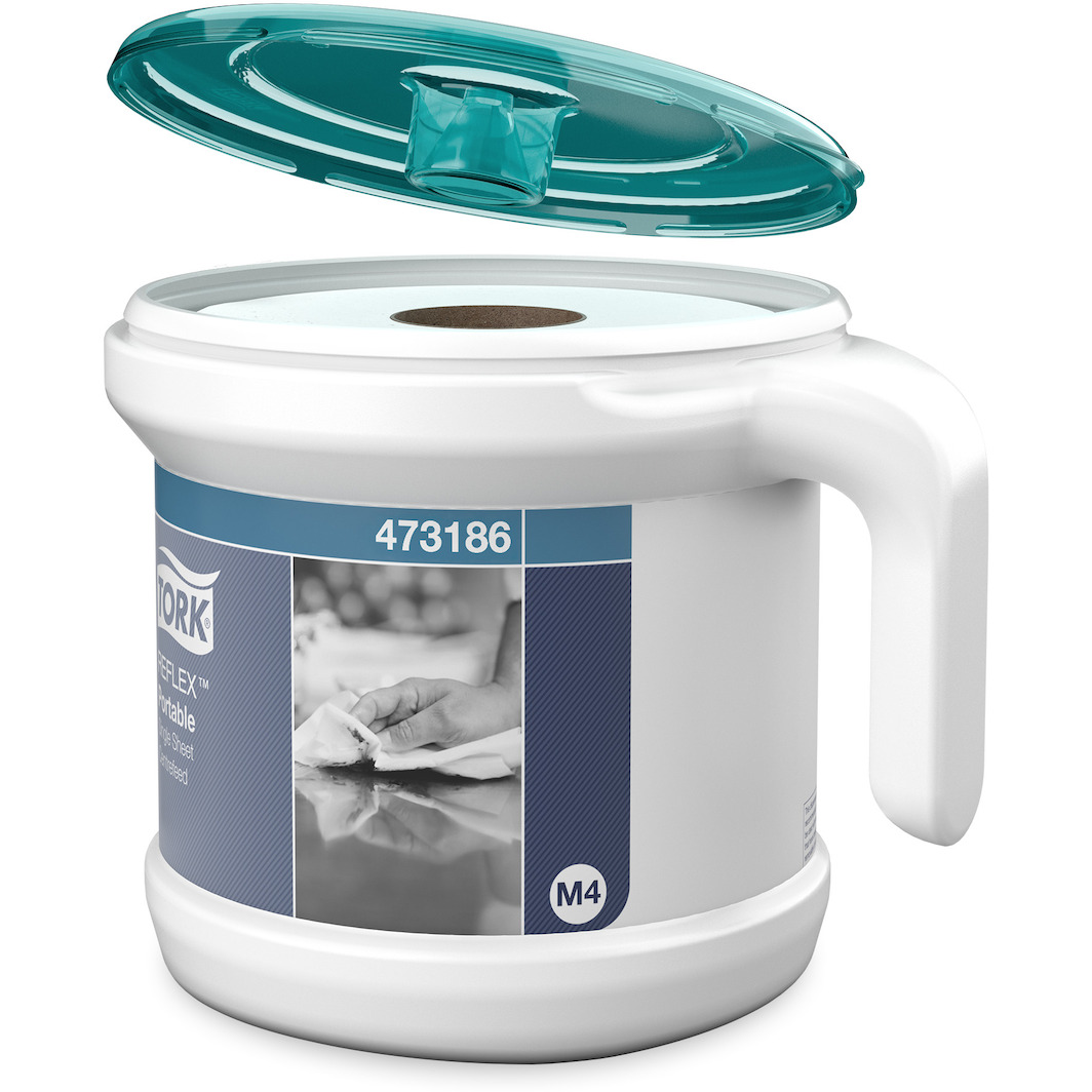 TORK 473186 Distributeur portable d'aliments centraux Reflex + rouleau ...
