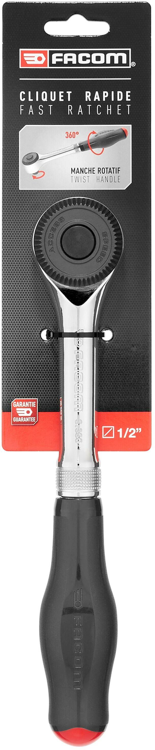 FACOM S.360PB ratchet 1/2" with rotating handle | Klium