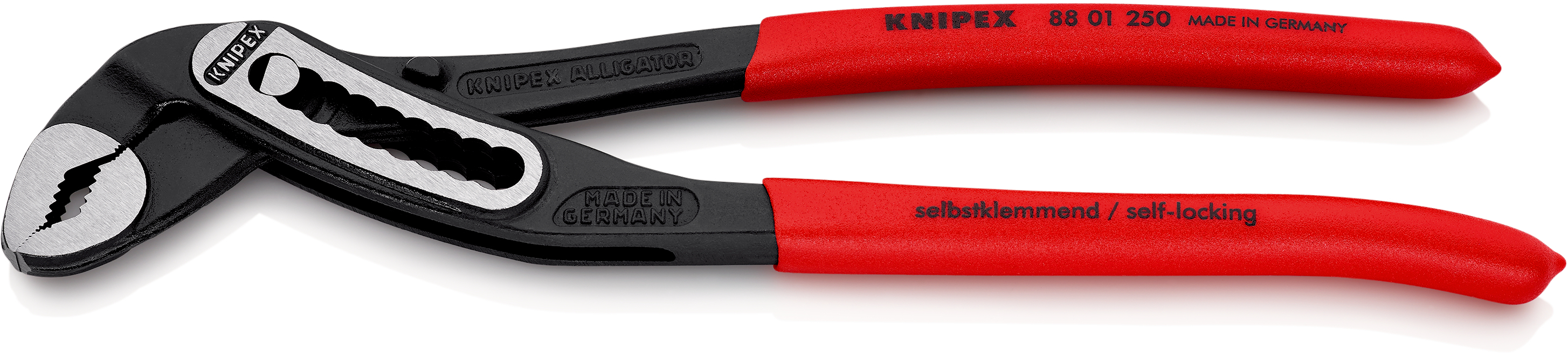 KNIPEX 88 01 250 Alligator water pump pliers with non-slip plastic ...