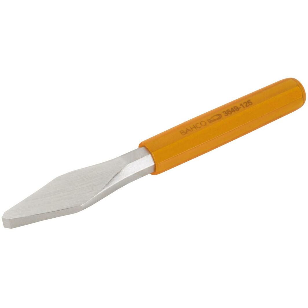 BAHCO 3649-125 cold chisel flat with octagonal shank plastic coating 5. ...