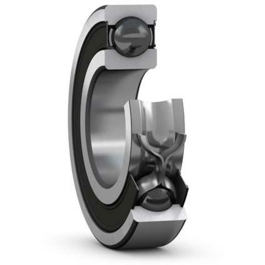 SKF 6310-2RS1/HC5C3WT hybrid ceramic groove ball bearing with seal on both sides 50 mm | Klium