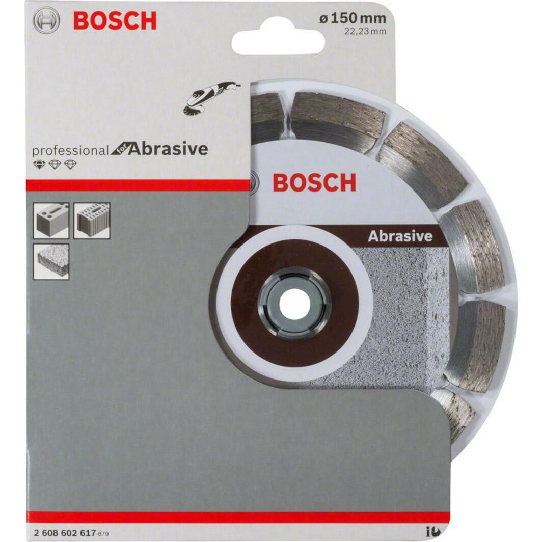 BOSCH 2608602617 diamond cutting disc Standard for Abrasive 150 x 22,23 ...
