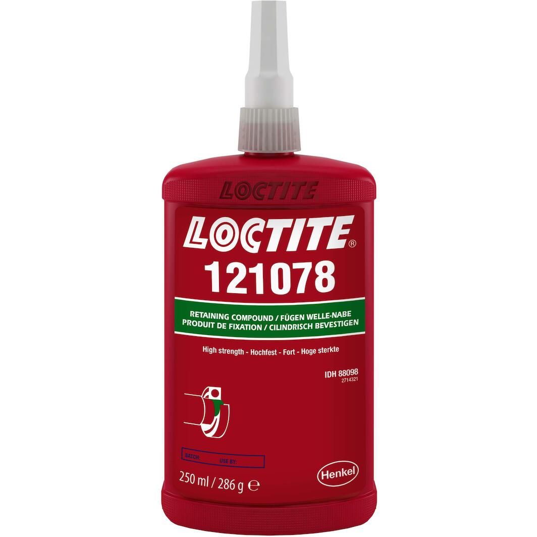 LOCTITE 121078 high viscosity green mounting adhesive (250 ml bottle ...