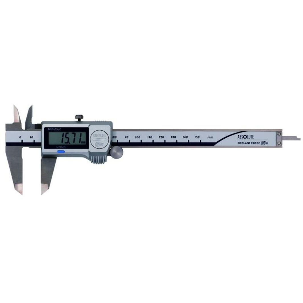 MITUTOYO 500-723-20 CoolantProof Digimatic caliper IP67 with carbide outer and inner measuring ...