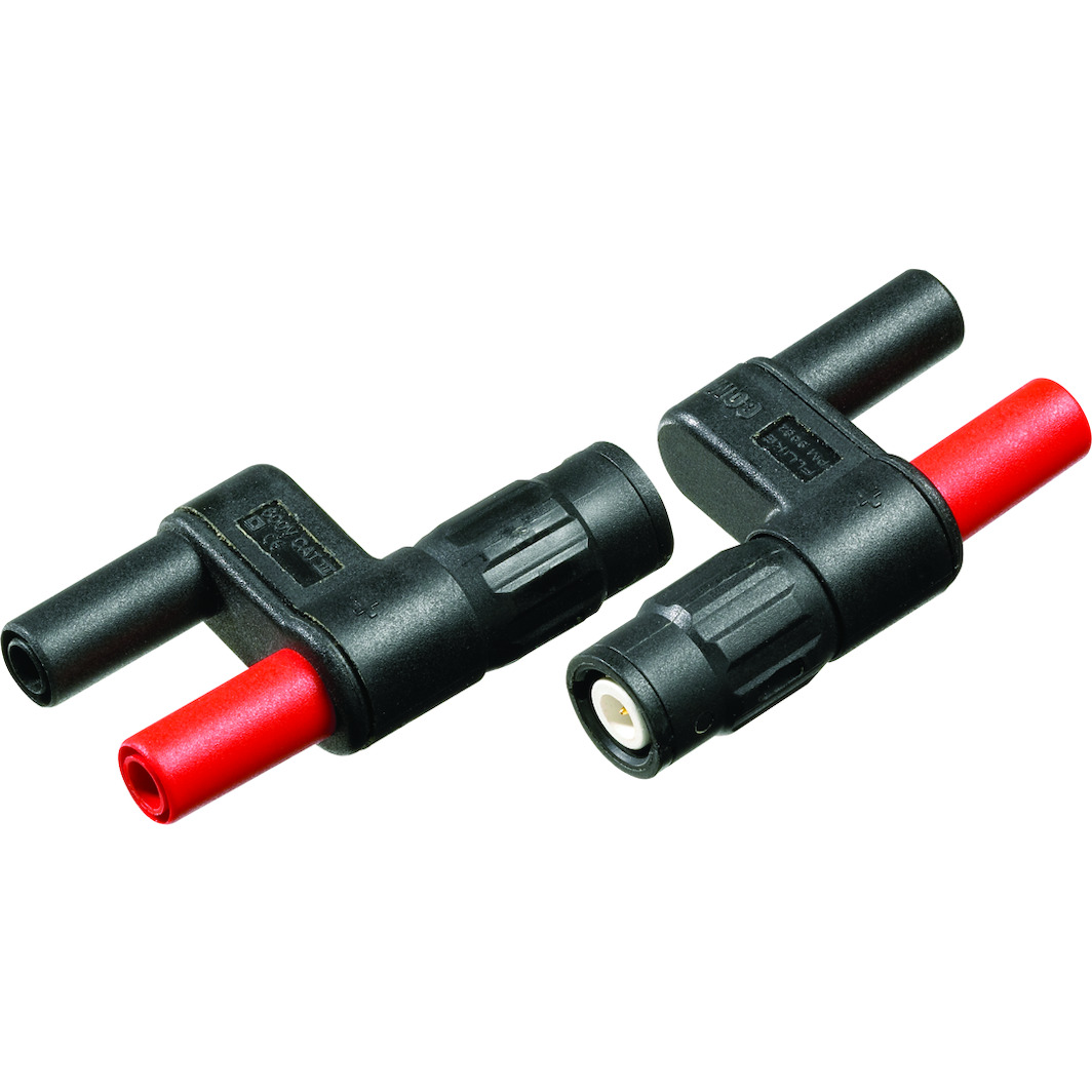 FLUKE PM9082/001 double banana socket (female) to male BNC adapter ...