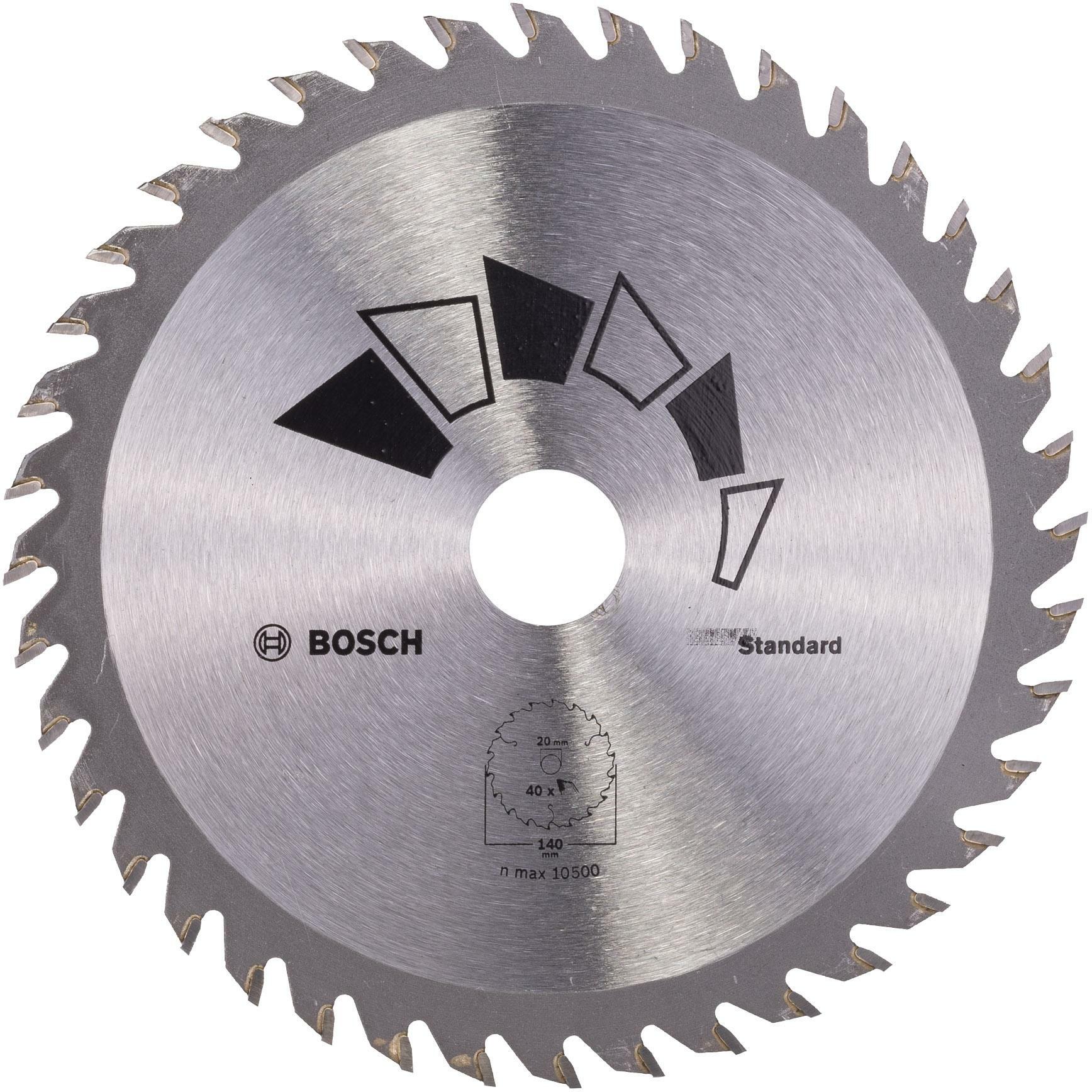 BOSCH 2609256805 circular saw blade standard for wood 140x2.2x20/12.7 ...