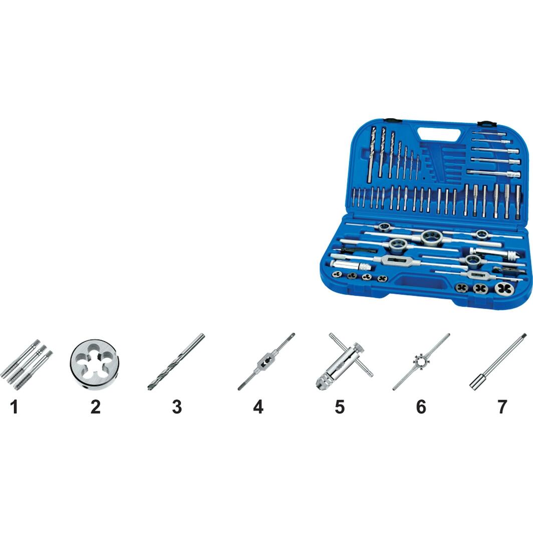 INTERNATIONAL TOOLS 291002000 ECO PRO thread cutting set in plastic ...