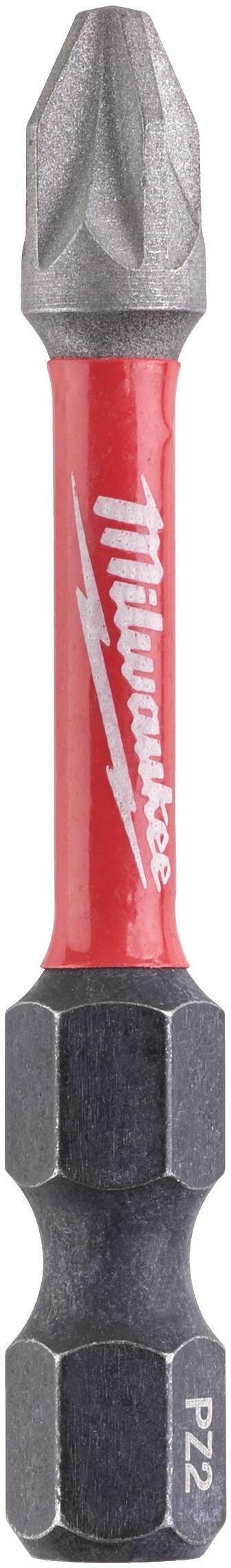MILWAUKEE 4932430866 SHOCKWAVE IMPACT DUTY screw bit PZ2x50 mm (10 pcs ...