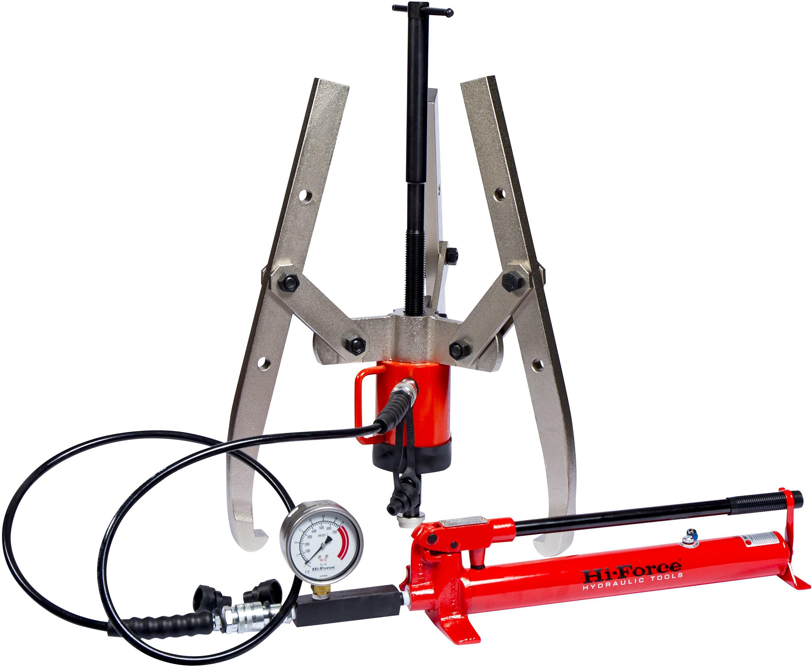 HI-FORCE PKS50-3 hydraulic 3-way puller set 50 tonnes in storage case ...