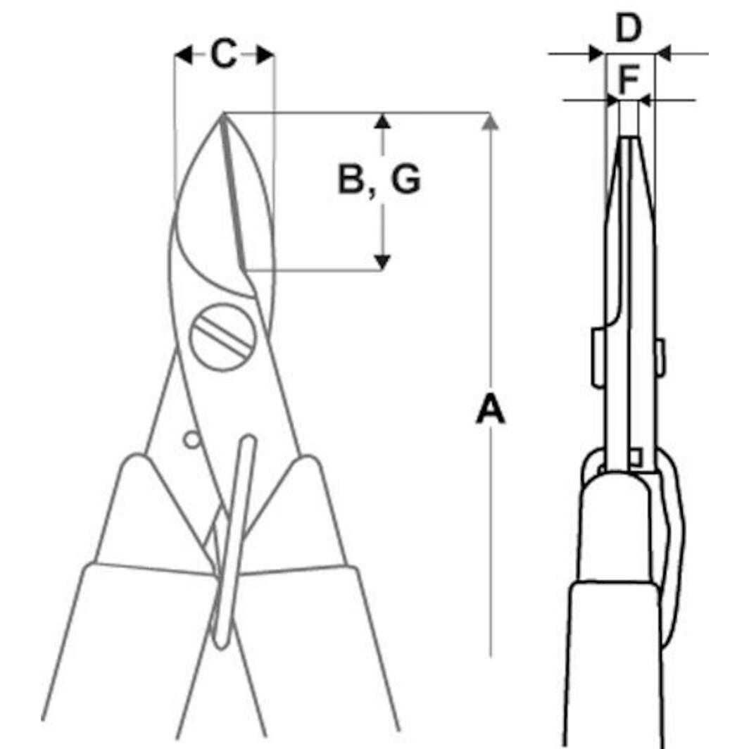 BAHCO HS6000 universal scissors kevlar | Klium