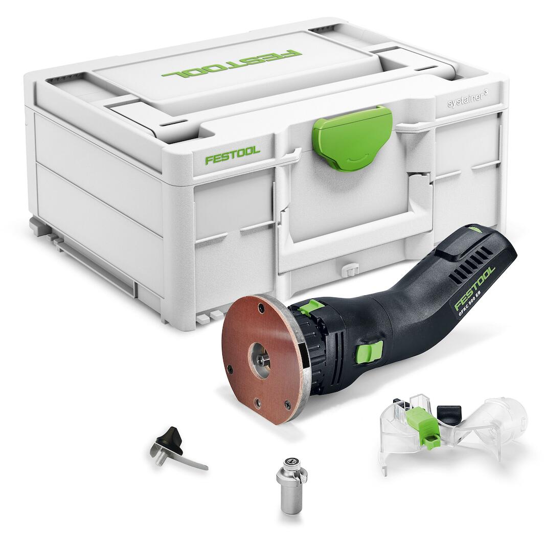 FESTOOL OFKC 500 R3 EB-Basic 18V cordless edger in Systainer SYS3 M 187 ...