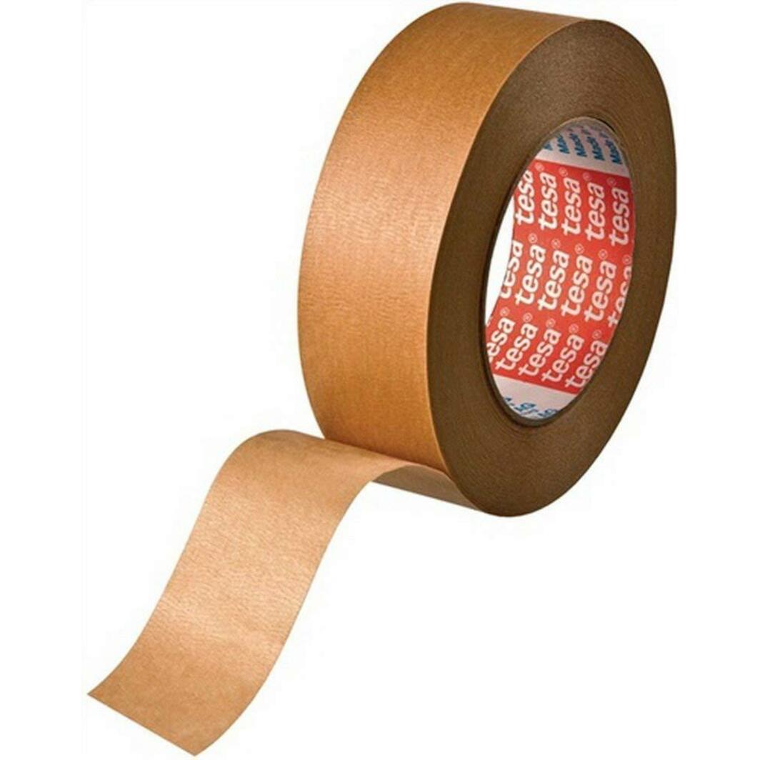 TESA 4304 masking tape crepe paper brown 50mm x 50m - 04304-00004-01 ...