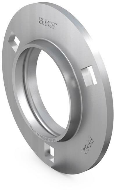 SKF PF 80 steel sheet bearing housing with round flange for insert ...