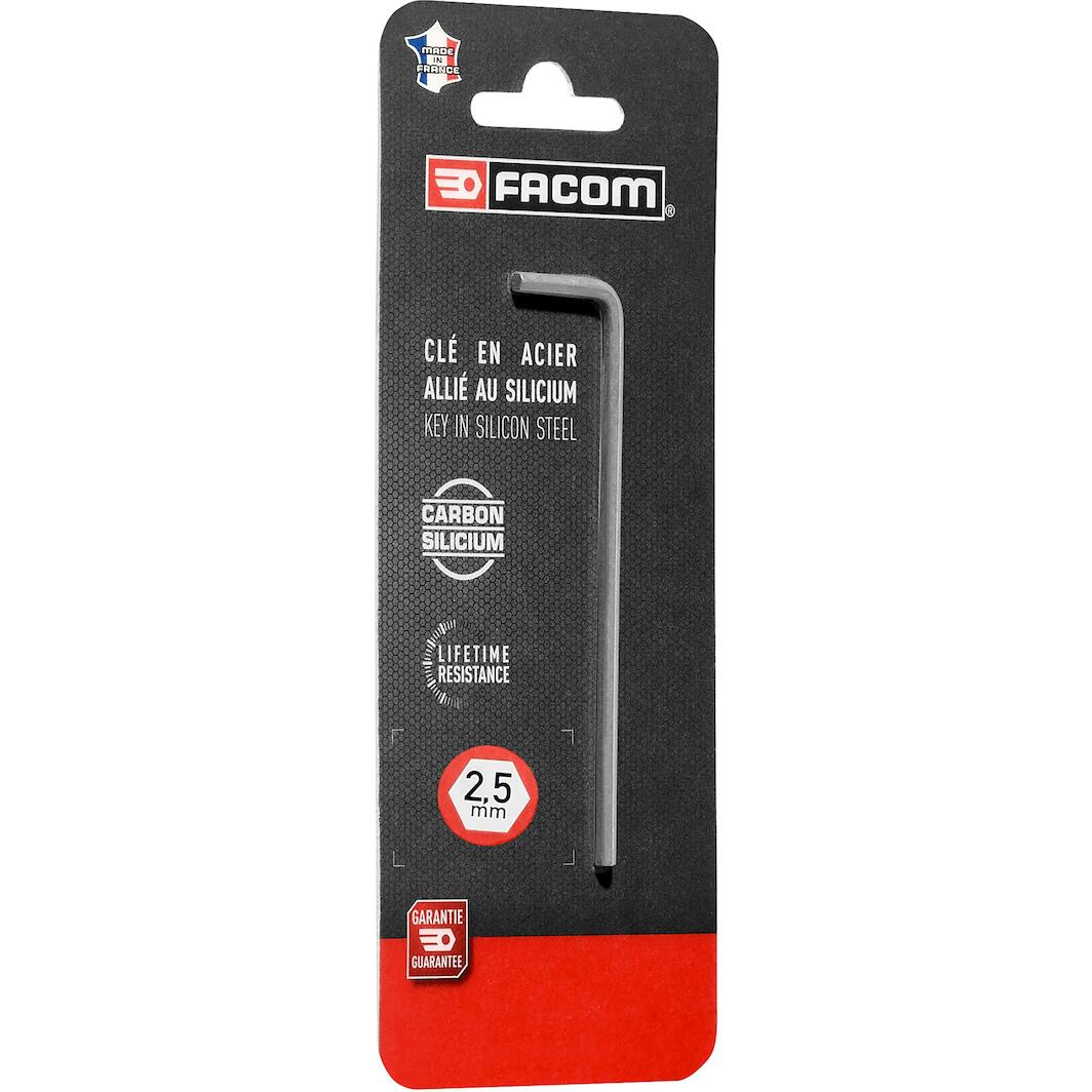 FACOM 83H.2.5PB long Allen key 2.5 mm | Klium