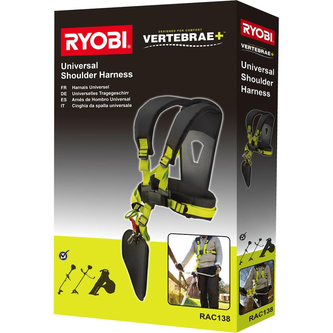 RYOBI RAC138 Vertebrae+ harness for brushcutter, grass trimmer and leaf ...