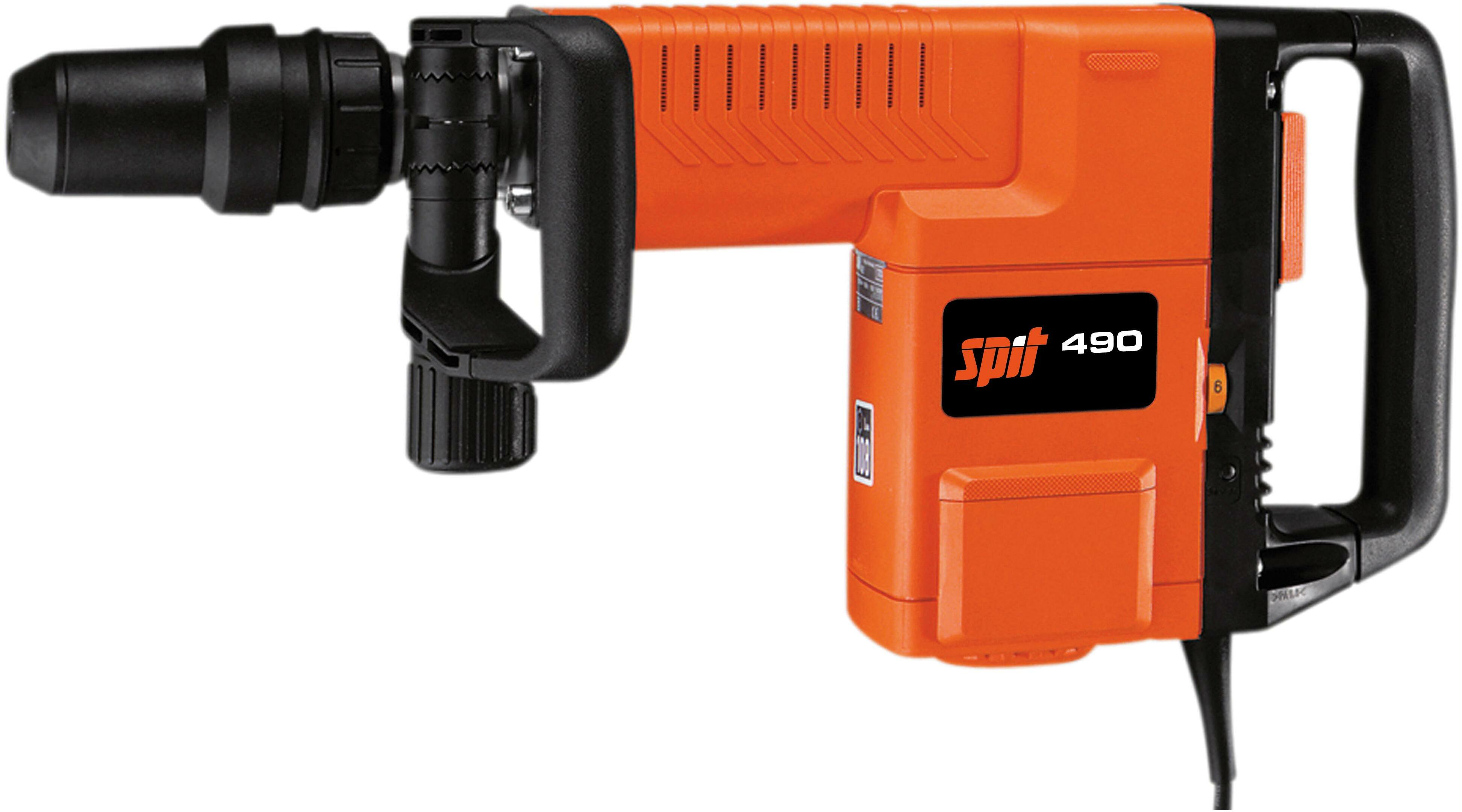 SPIT 490 demolition hammer with SDS-Max 16.8J 1500 W in case - 027470 ...