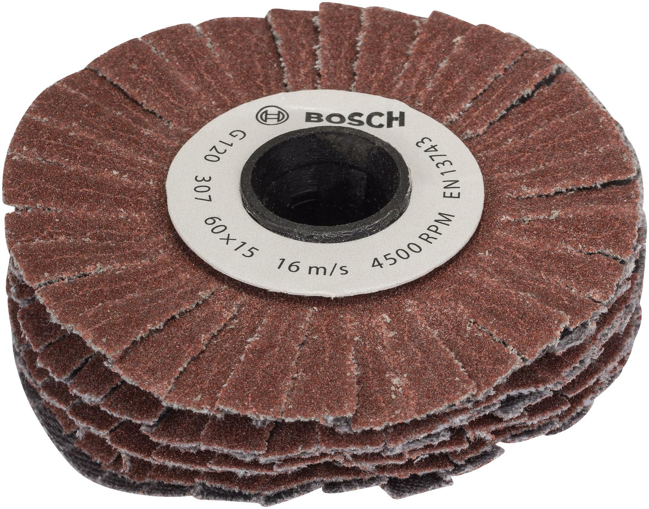 BOSCH 1600A00155 flexible sanding roller 15 mm grit 120 | Klium