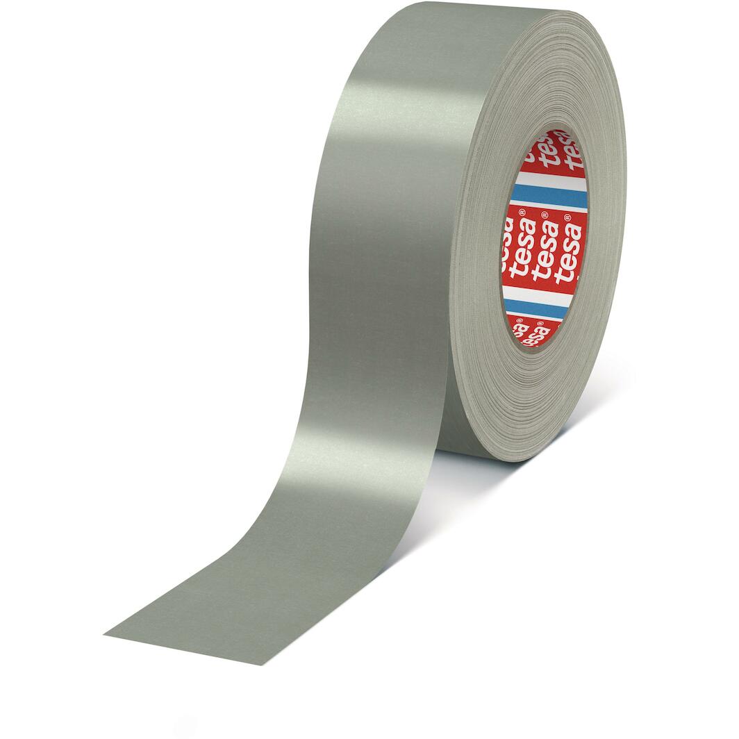 TESA 4657 temperature-resistant acrylic-coated textile tape grey 19mm x ...