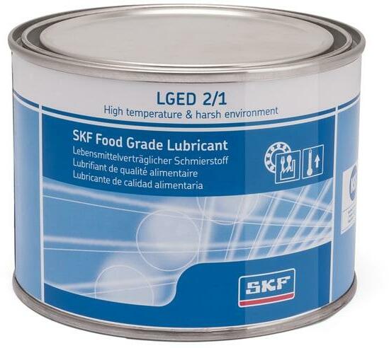 SKF LGED 2/1 food-grade grease for high temperatures and harsh ...