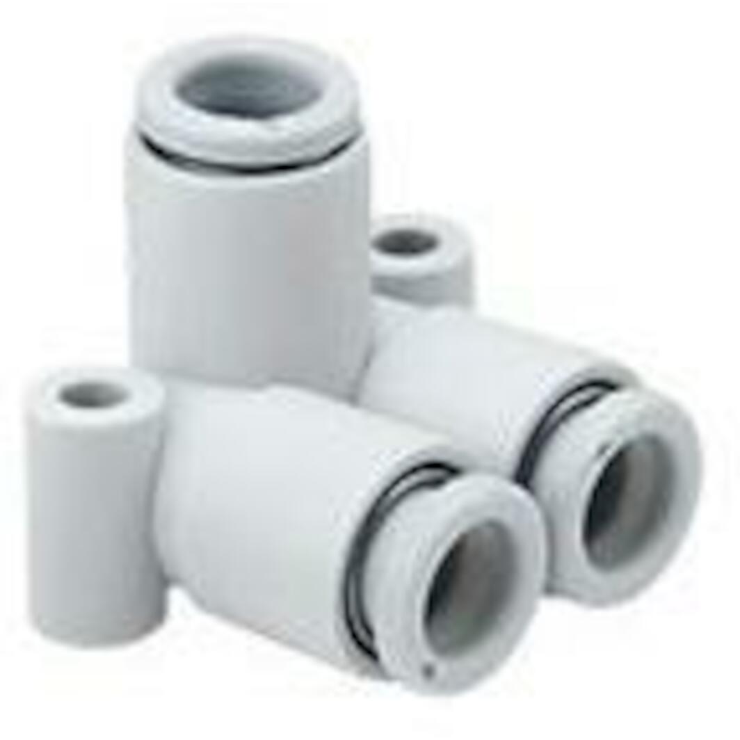 SMC KQ2LU04-00A right-angled coupling with branch 4 mm to 4 mm | Klium