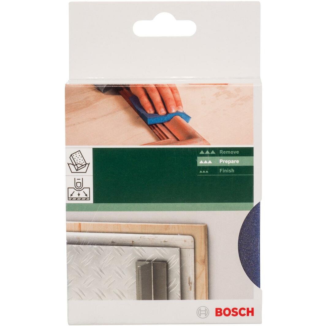 BOSCH 2609256350 contour sanding pad fine 97x120x12 (2 pcs.) | Klium