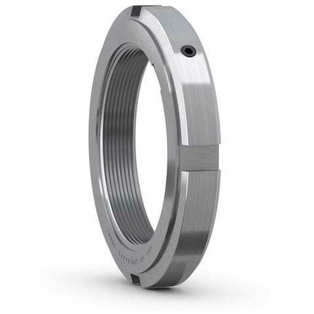 SKF KMFE 4 locknut with metric trapezoidal thread and locking screw 20 ...